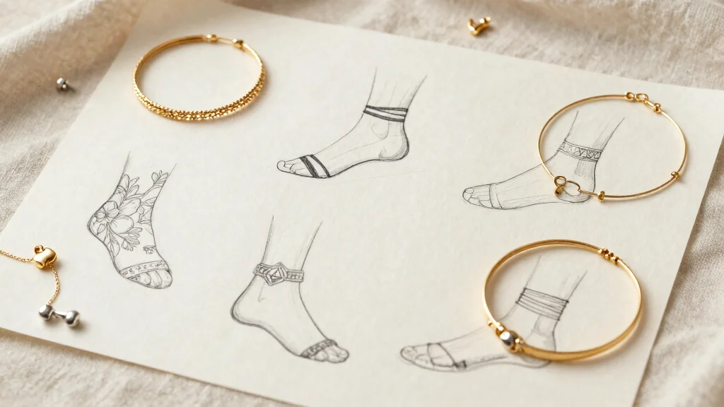 12 Ankle Bracelet Tattoo Ideas for Women: Subtle and Chic - Shadow Line ...