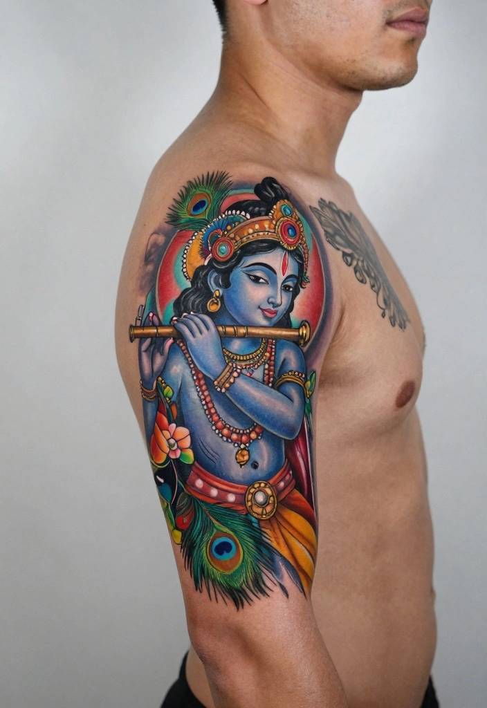 14 Indian Tattoo Ideas for Men: Bold Cultural and Spiritual - Shadow ...