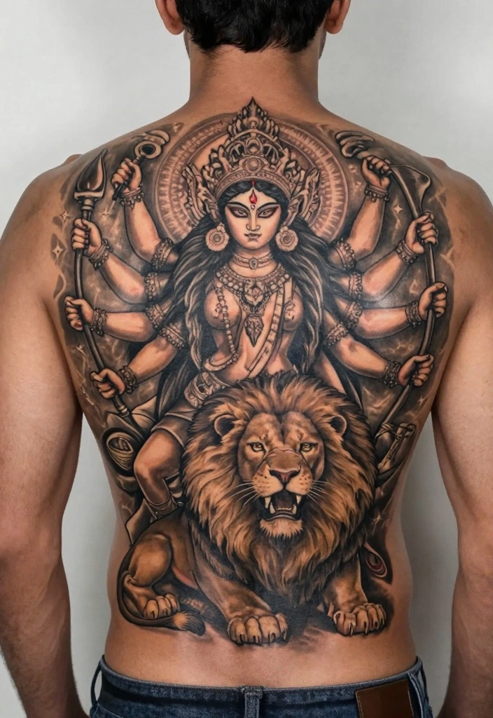 14 Indian Tattoo Ideas for Men: Bold Cultural and Spiritual - Shadow ...